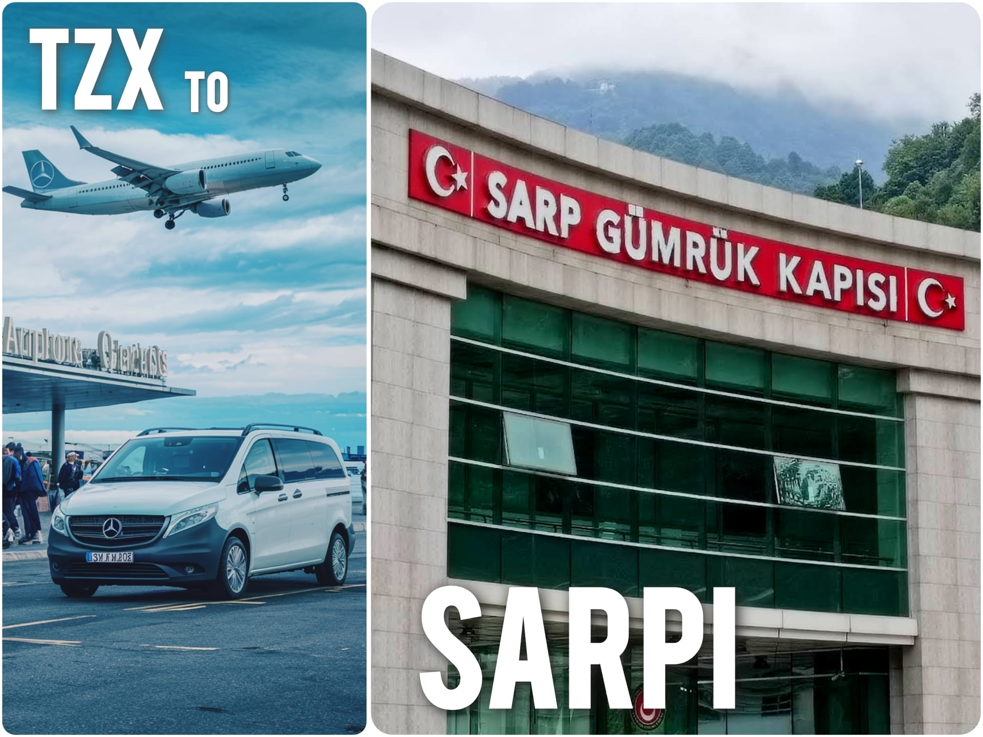 Private Transfer| Trabzon City To Sarpi Border Gate